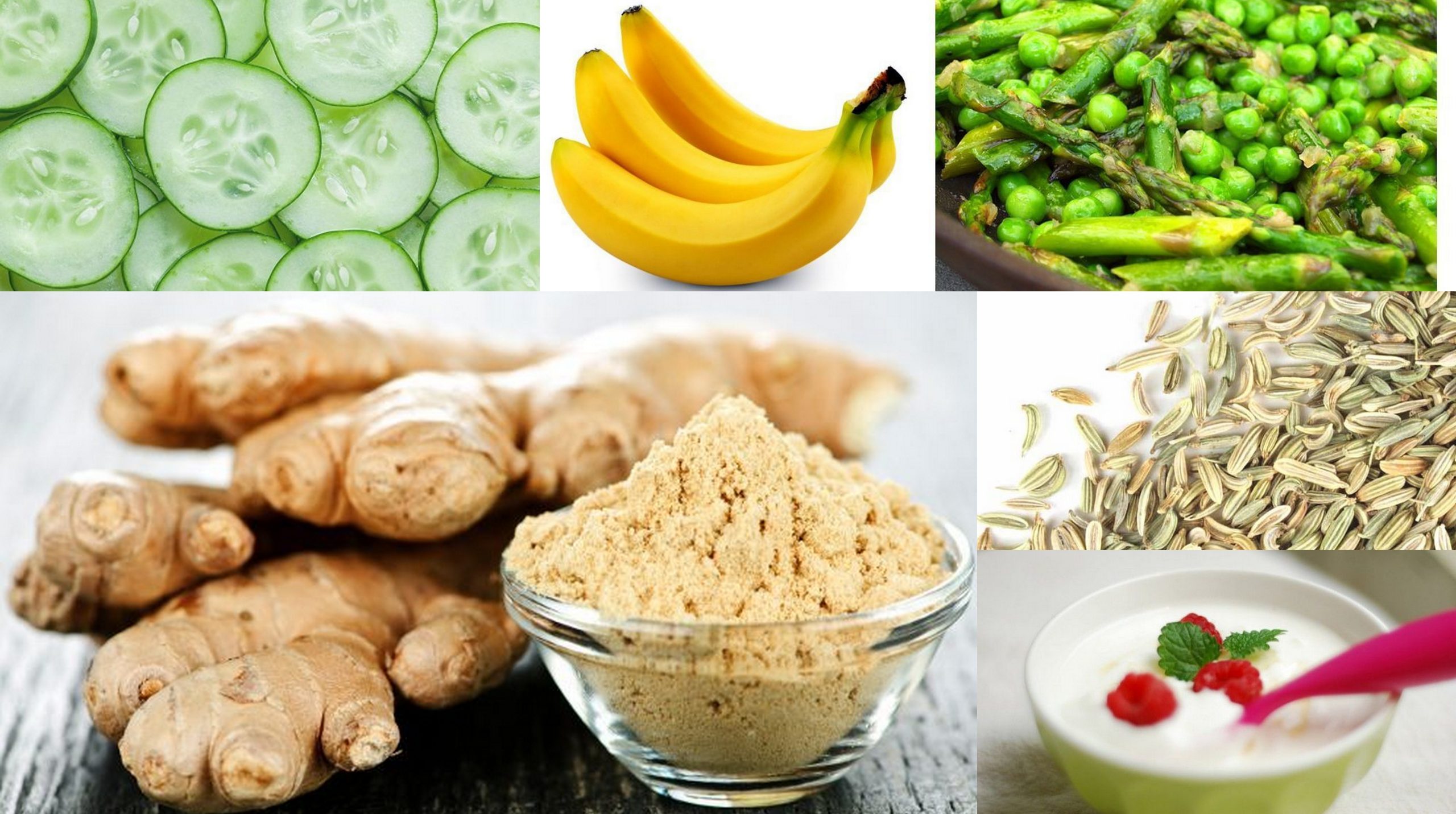 6 Useful Foods to Help Beat the Bloat